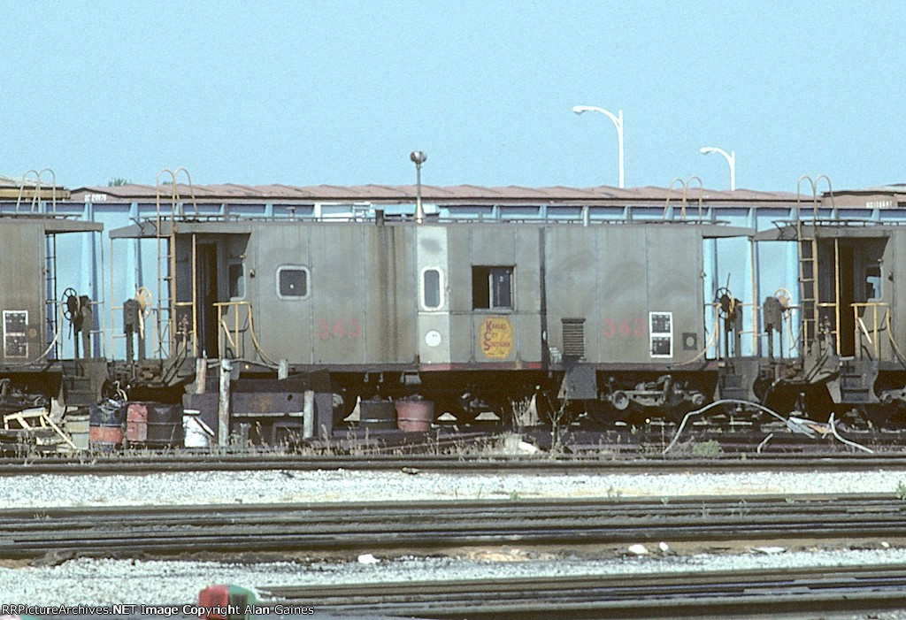 KCS Caboose 343